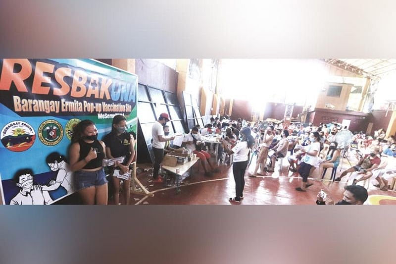 Cebu City Opens Pop Up Vax Sites