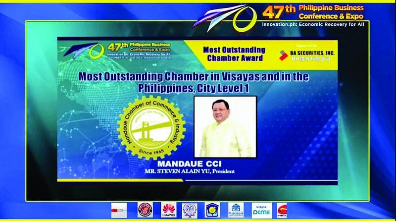 PCCI names MCCI 'most outstanding chamber' in Visayas, PH