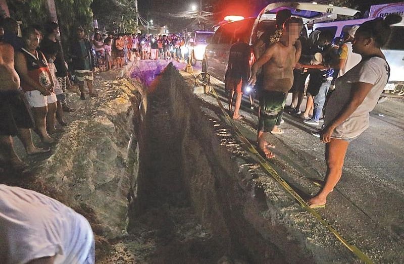 5 na ang nahulog sa drainage project sa Bankal, Lapu-Lapu; contractor ...