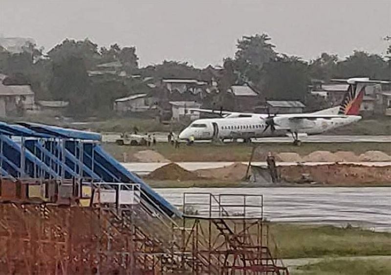 PAL plane skids off runway; several flights diverted