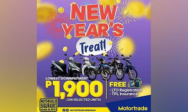 Motortrade Mindanao welcomes 2022 with New Year Treat