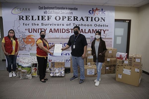 CDC, Clark locators extend aid to victims of ‘Odette’