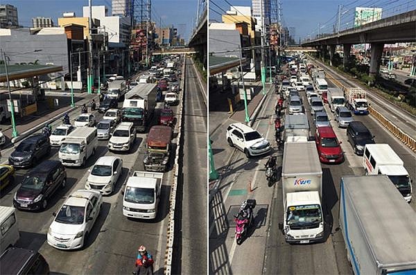 PNP notes heavier traffic, more people on streets