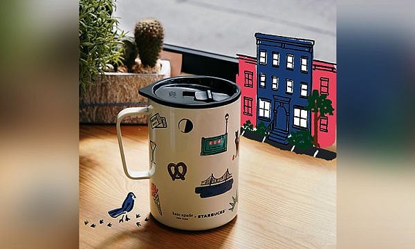 Starbucks, Kate Spade launch New York collection
