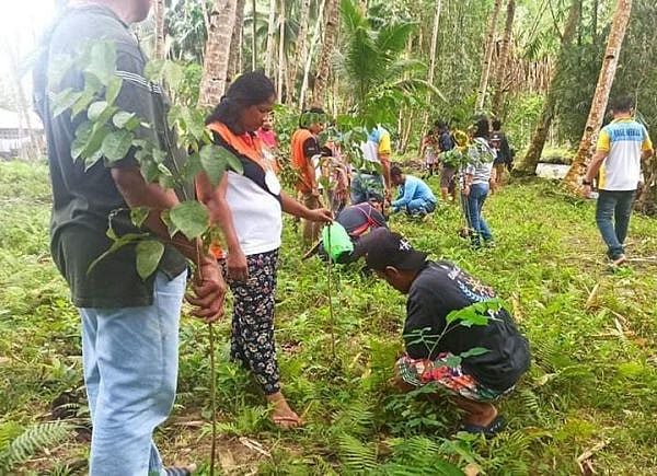 Tree planting, cleanup drive mark Earth Day celebration