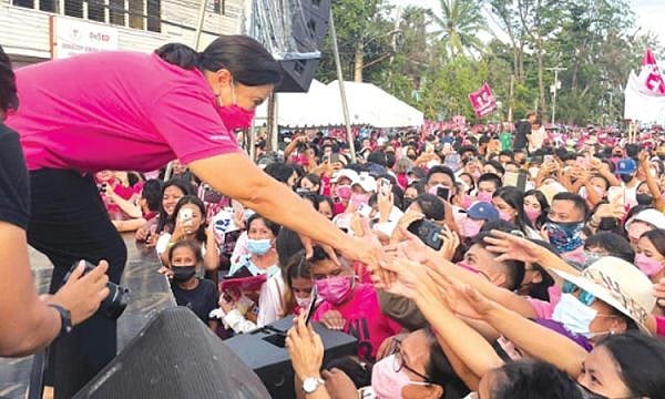 Leni 'labing unang presidential candidate' mitaak sa Bantayan