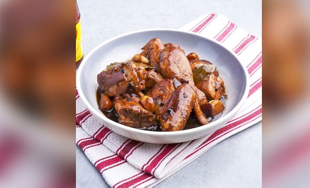 Super Busog: Adobong Manok with a twist of banana catsup