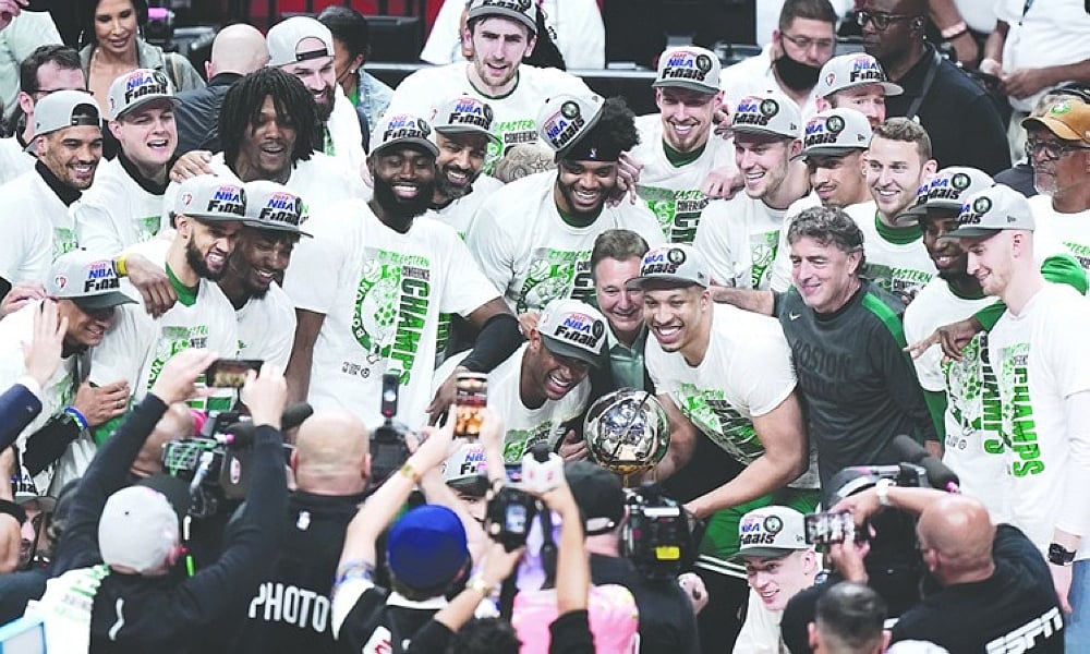 Celtics kampyon sa West