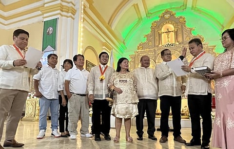 Zubiri swears in Maglanque