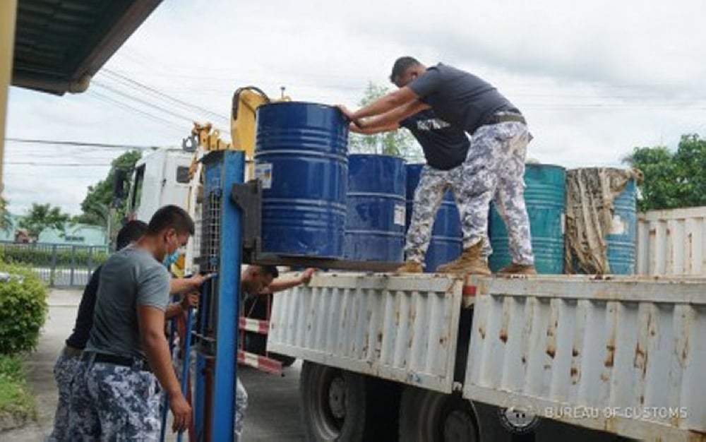 Customs donates 6,357 liters of diesel to Philippine Coast Guard