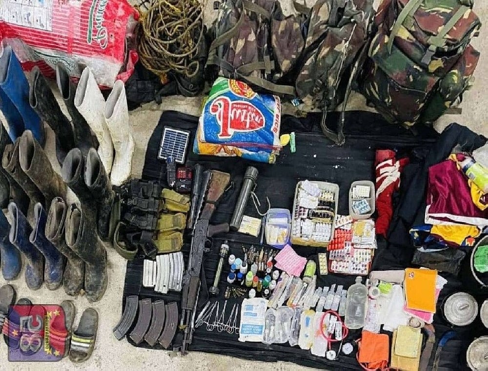 High-powered firearms, war materials recovered in Misamis Oriental
