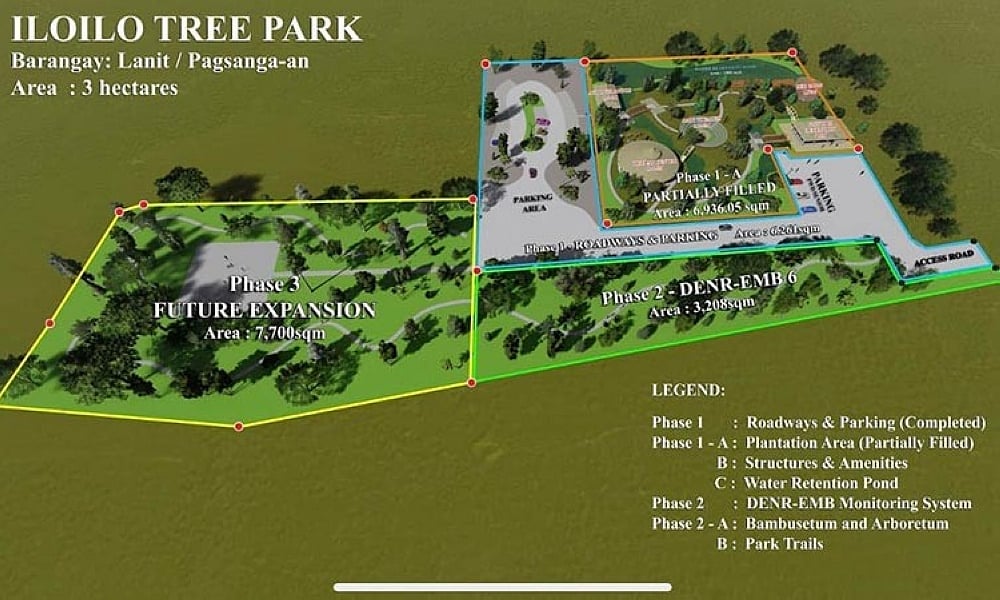 Iloilo Tree Park taking shape