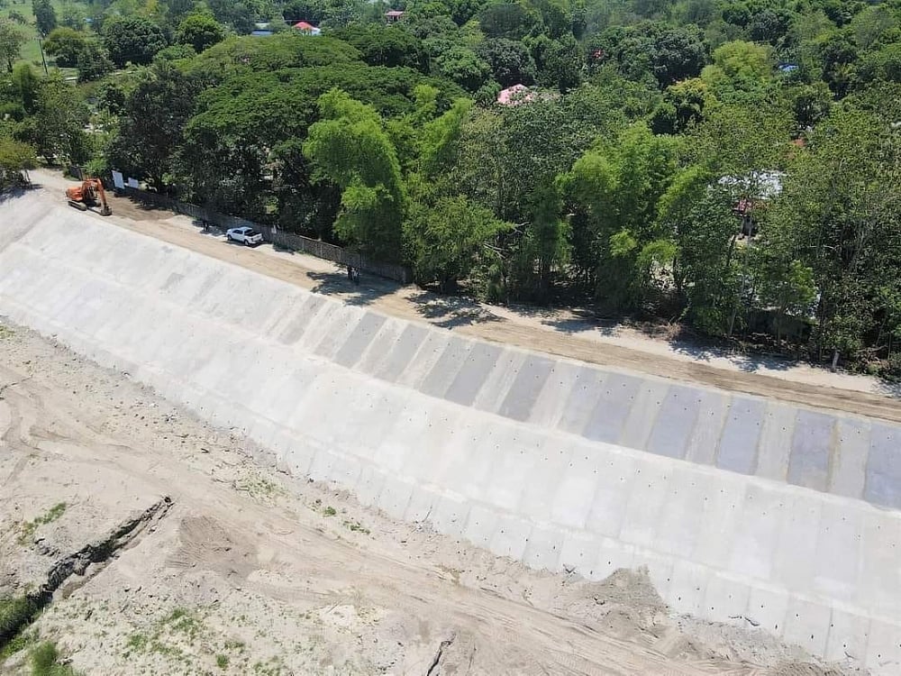 Slope protection project in Floridablanca completed