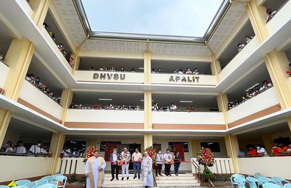 POST COVID DHVSU BUILDING OPENED