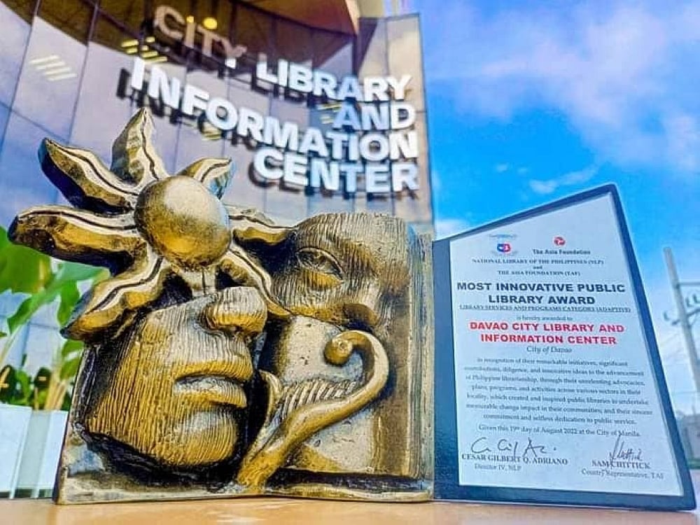 Davao City Library bags 'Most innovative' award
