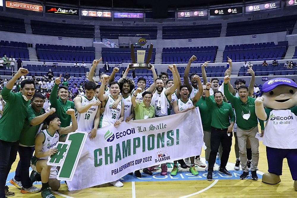 EcoOil-La Salle captures PBA D-League Aspirants’ Cup championship