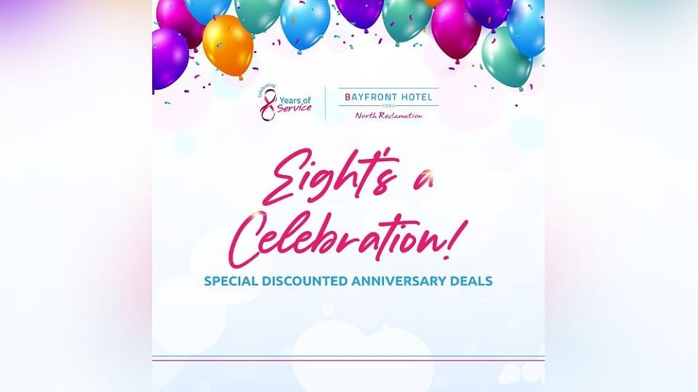 Bayfront Hotel Cebu celebrates its eighth anniversary with exciting ...