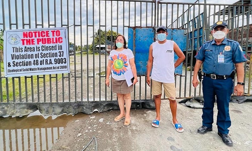Pulupandan mayor closes private property used as open dump site by ...