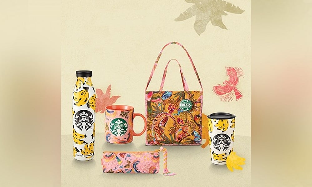 Starbucks, FARM Rio collection brings vibrant Rio to Asia