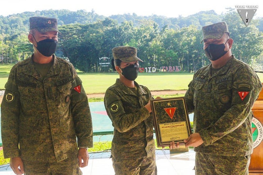 1ID recognizes 'Tabak' trooper