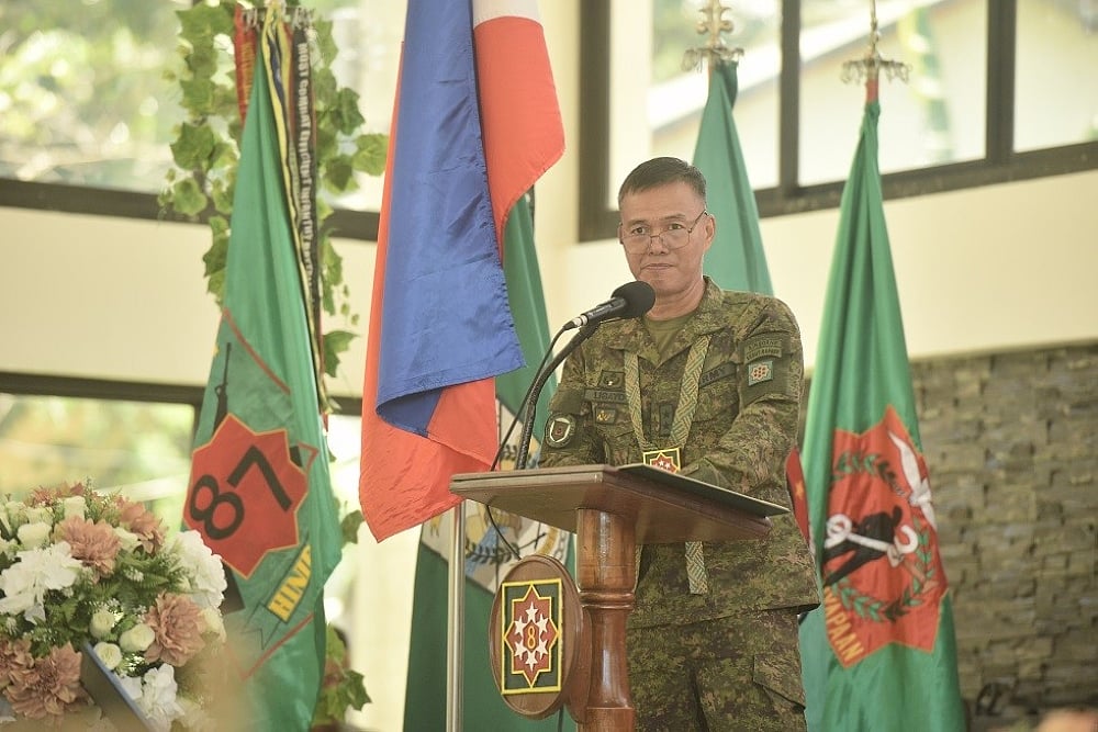 Major General Camilo Ligayo named new Eastern Visayas army commander
