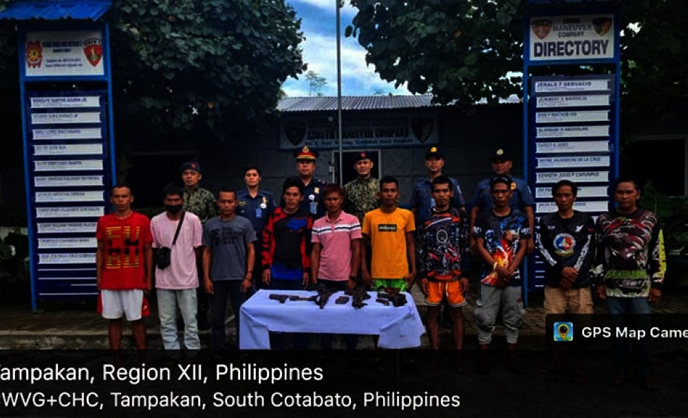 10 NPA members surrender in South Cotabato