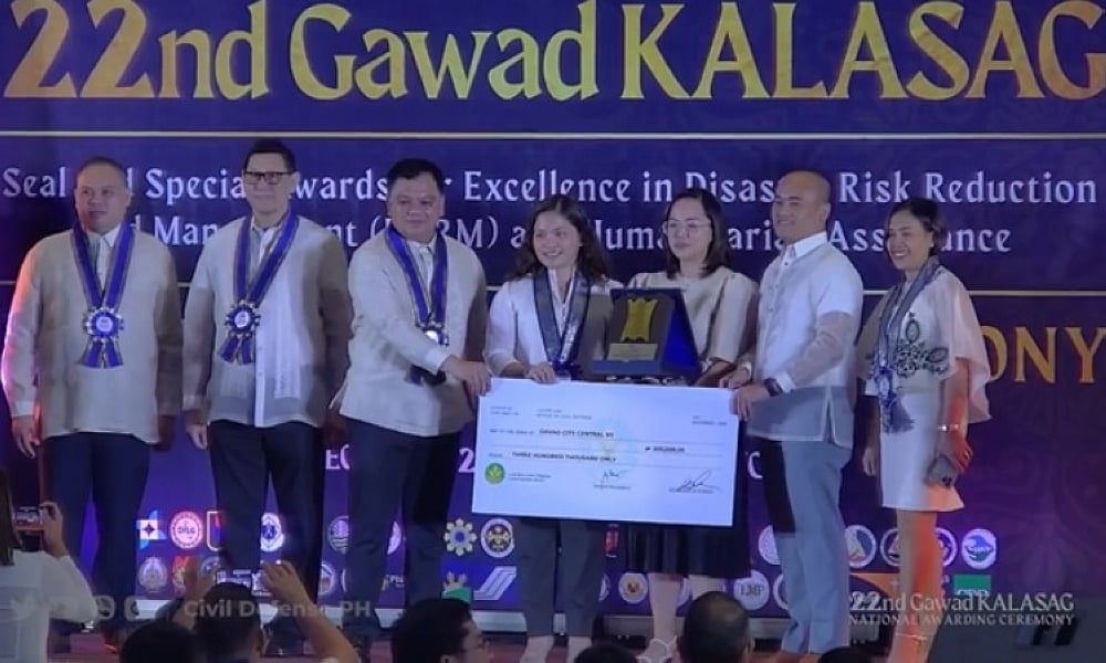 Davao’s Central 911 awarded Best Government Emergency Management System