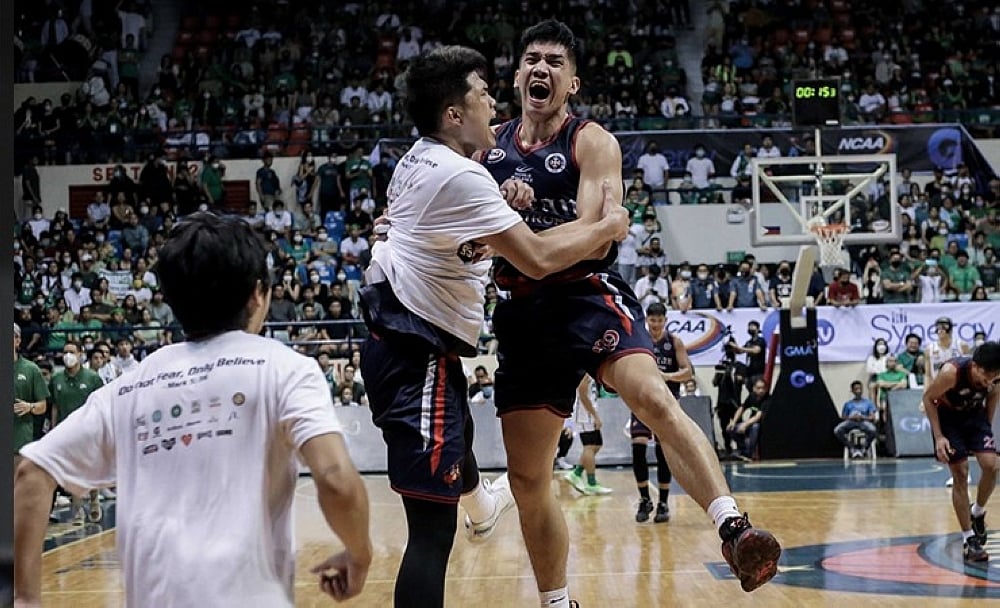 Letran Knights complete NCAA 'three-peat'