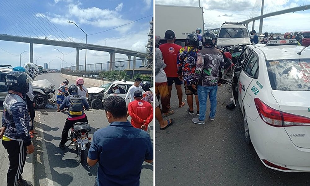 5 angol sa bangga sa 3 ka sakyanan