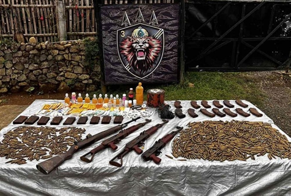 8 NPA leaders surrender, arms caches recovered