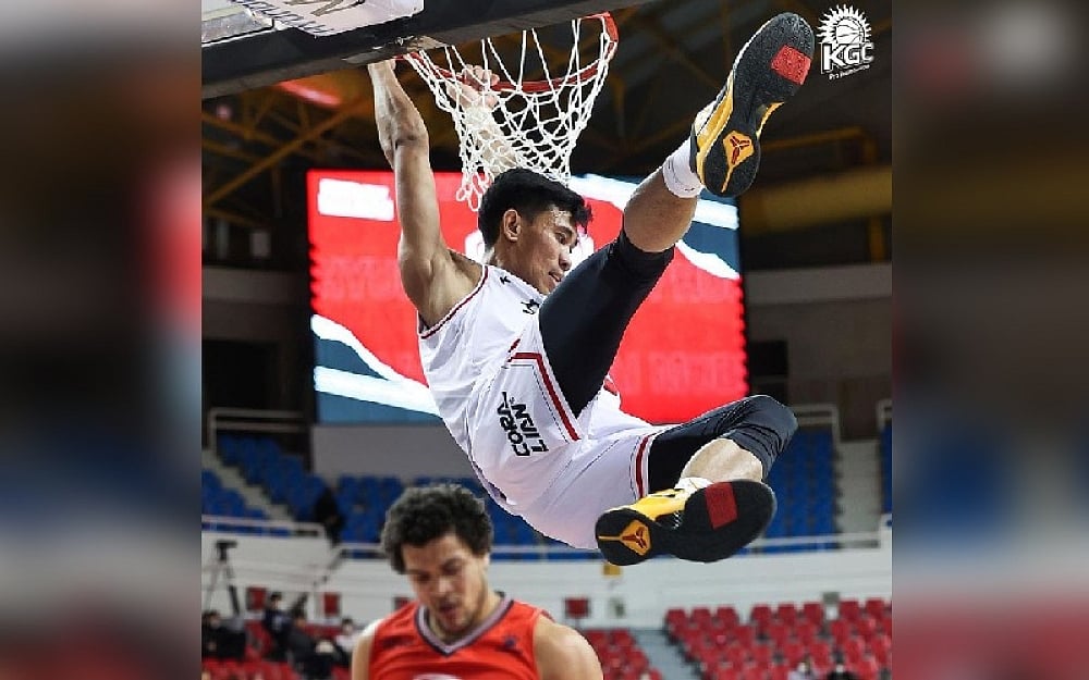 Abando nanghawod sa Slam Dunk Contest sa Korea