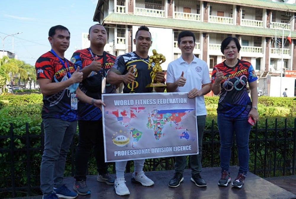 Zamboangueño bodybuilder honored