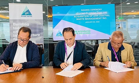Razon-led Prime Infra completes acquisition of Cebu waste business
