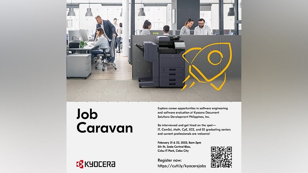 Software research and development company to host a job caravan