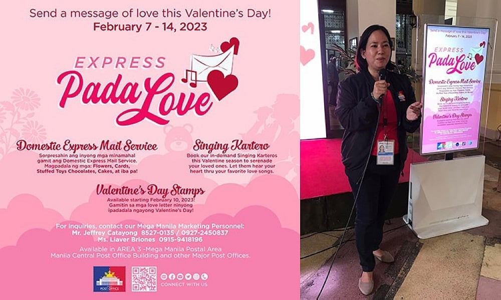 Post Office launches Express Pada-LOVE on Valentine's Day