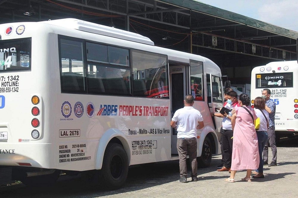 7 modernong bus biyahe Davao-JAS
