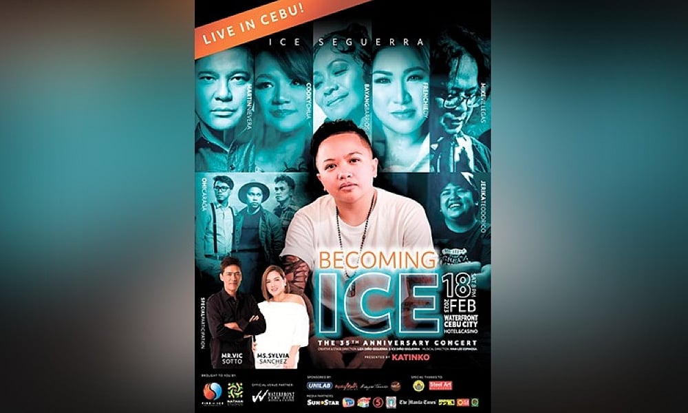'Becoming Ice' concert in Cebu Feb. 18