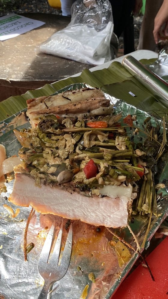 Crocodile lechon, anyone?
