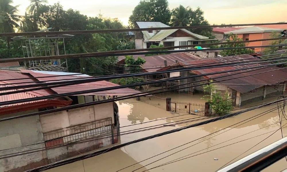 Heavy rains flood parts of Davao