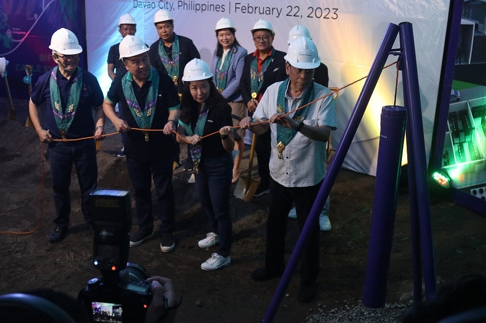 Converge targets to complete landing station for cable in 2024