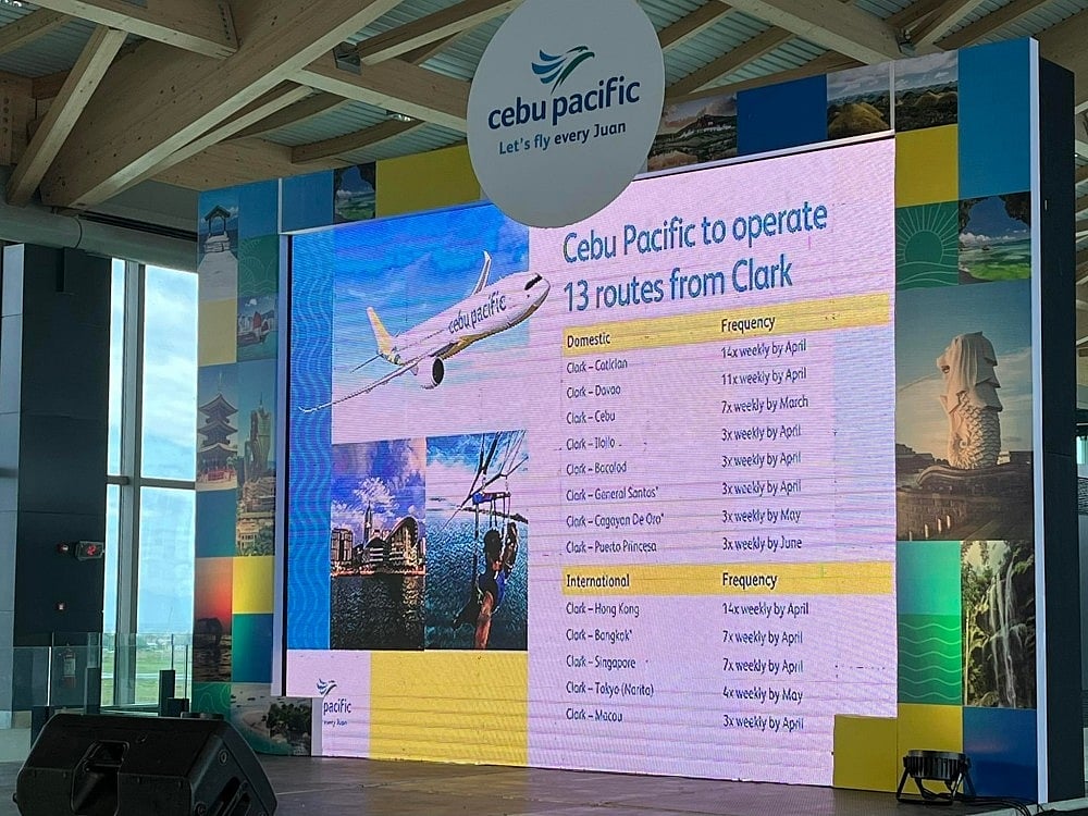Cebu Pacific announces 13 routes from Clark including five ...