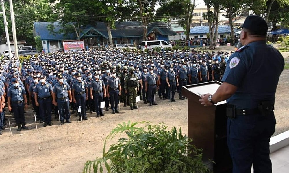 Over 2K cops deployed for major events in Davao