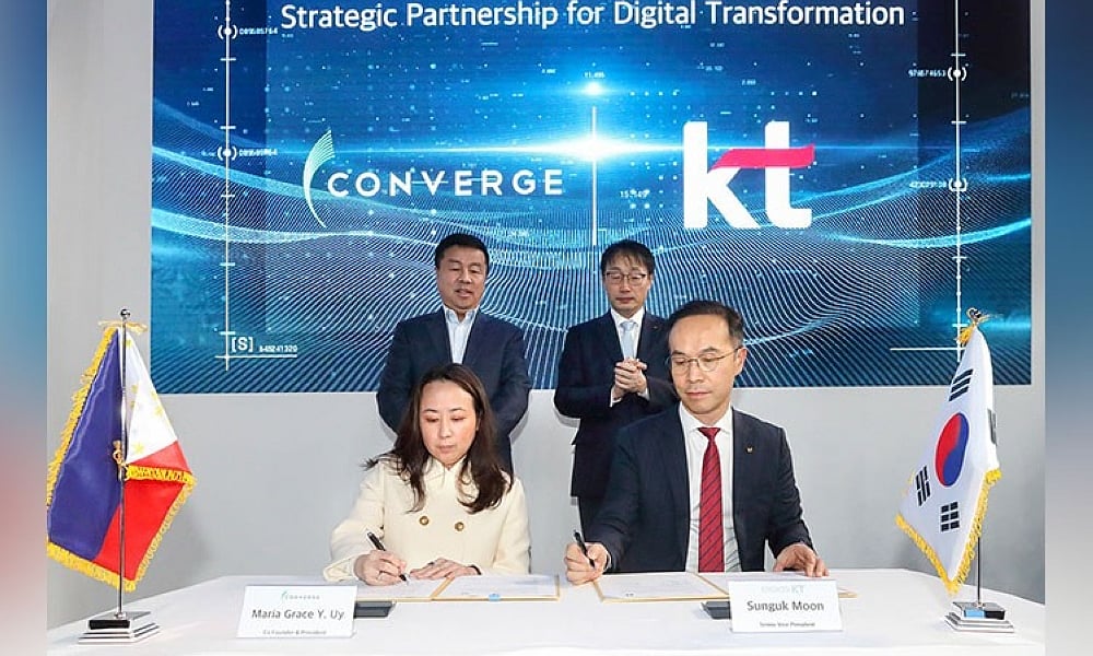 Converge, KT partners to support Philippines' digital transformation