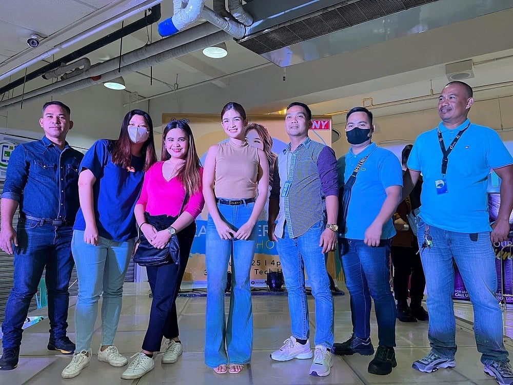 Heaven Peralejo at Jenra Grand Mall