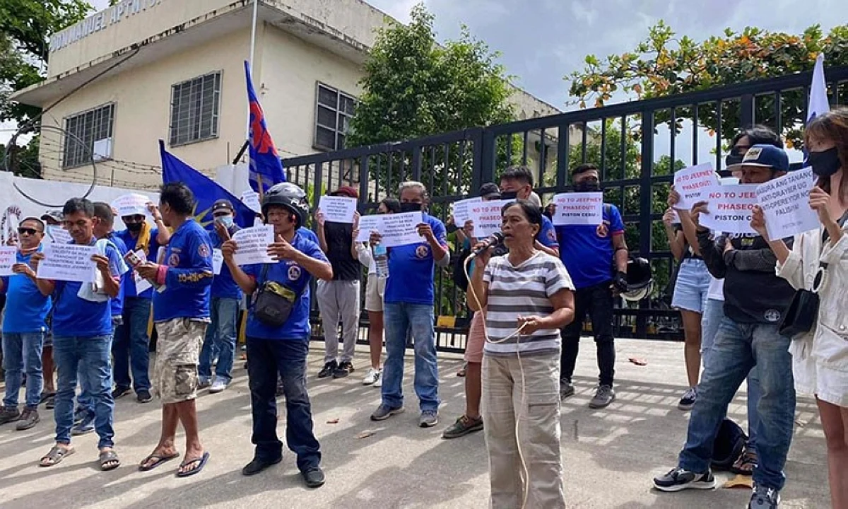 Piston Cebu holds rally, asks for resignation of LTFRB 7 chief Piston Cebu holds rally, asks for resignation of LTFRB 7 chief