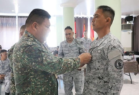 Naval Forces Western Mindanao promotes 16 reservists
