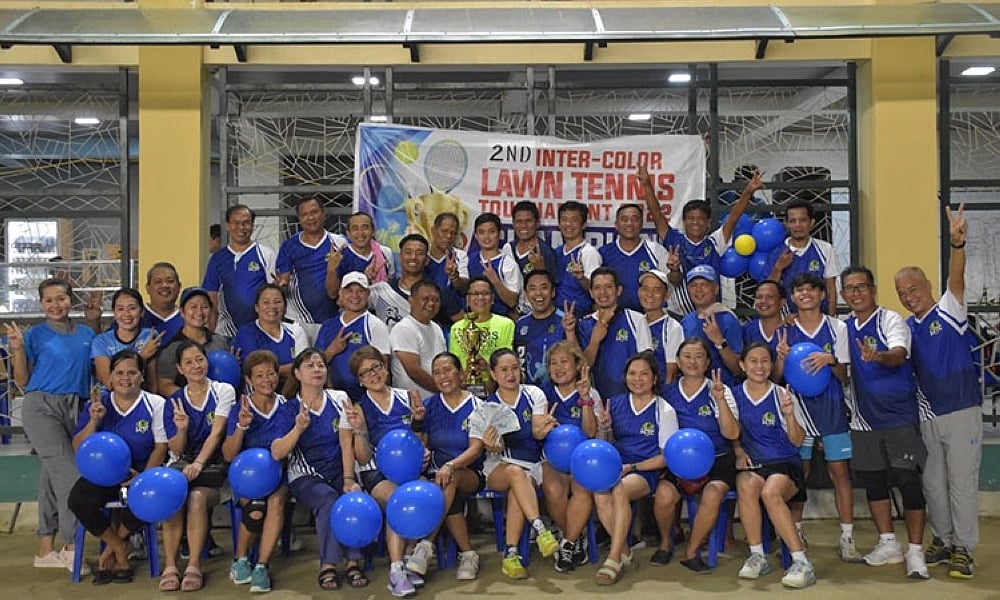 Ahong, Blue Team kampyon na sab sa Lapu-Lapu tennis