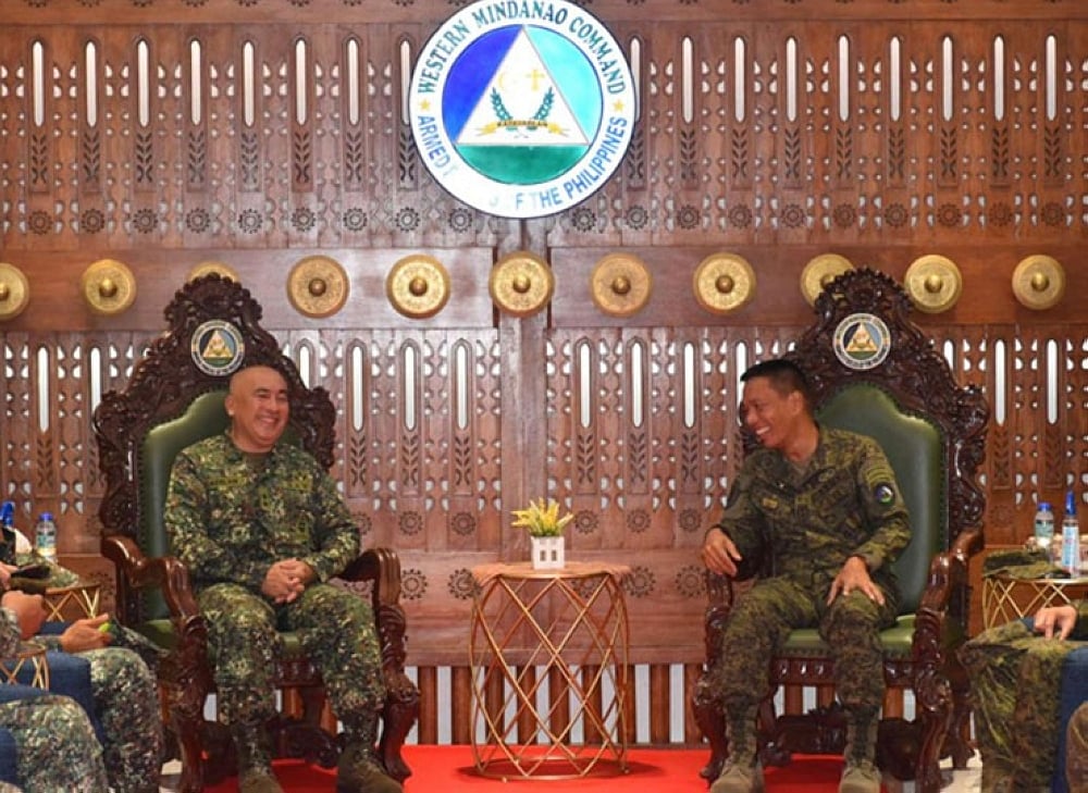 Philippine Marine Corps commandant visits Westmincom