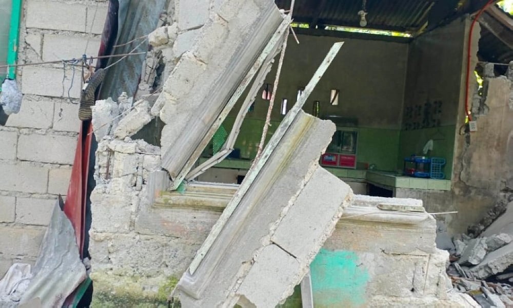 Infrastructure damage in DavOro due to quake now at P274M