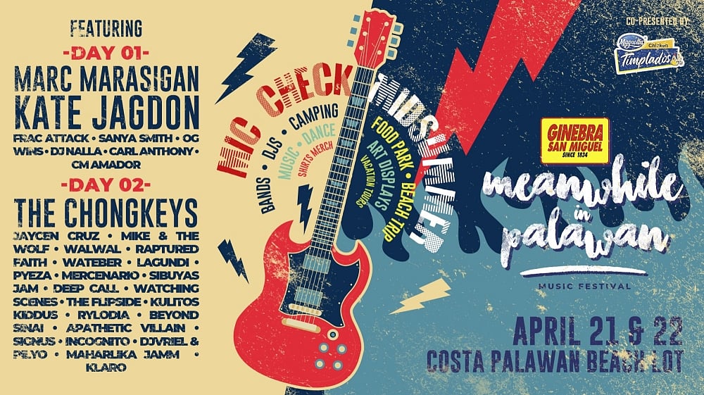 ‘Meanwhile in Palawan’ music festival to feature local music talents on ...